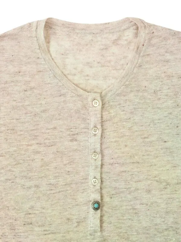 FORTELA Coralie Long-sleeve T-shirt - Neutrals