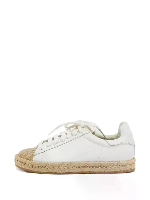 Alexander Wang Jute-toe Leather Sneakers