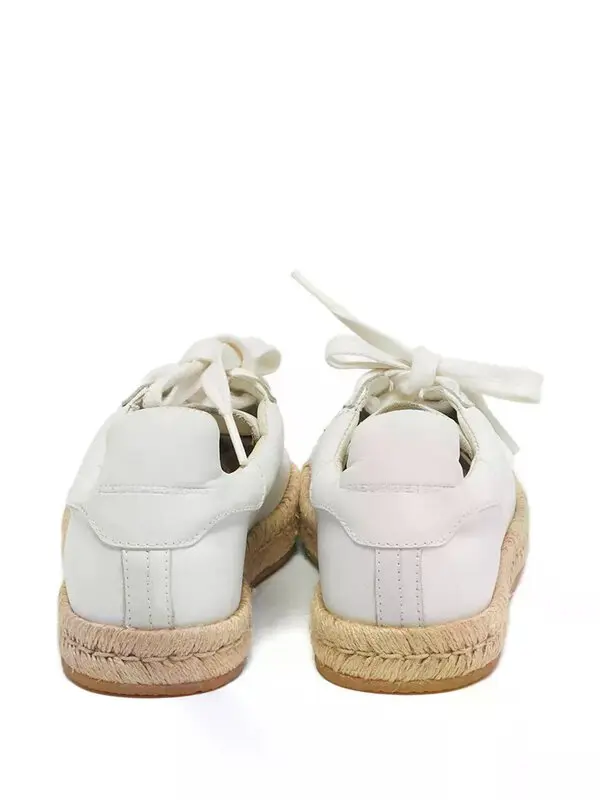 Alexander Wang Jute-toe Leather Sneakers