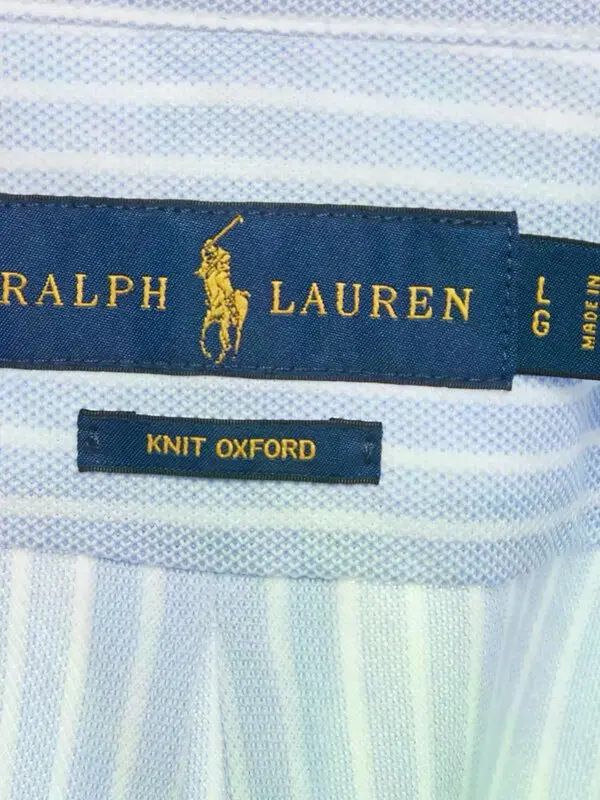 Polo Ralph Lauren Oxford Striped Shirt - Blue