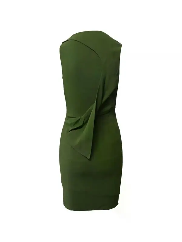 Givenchy Draped Sleeveless Sheath Dress