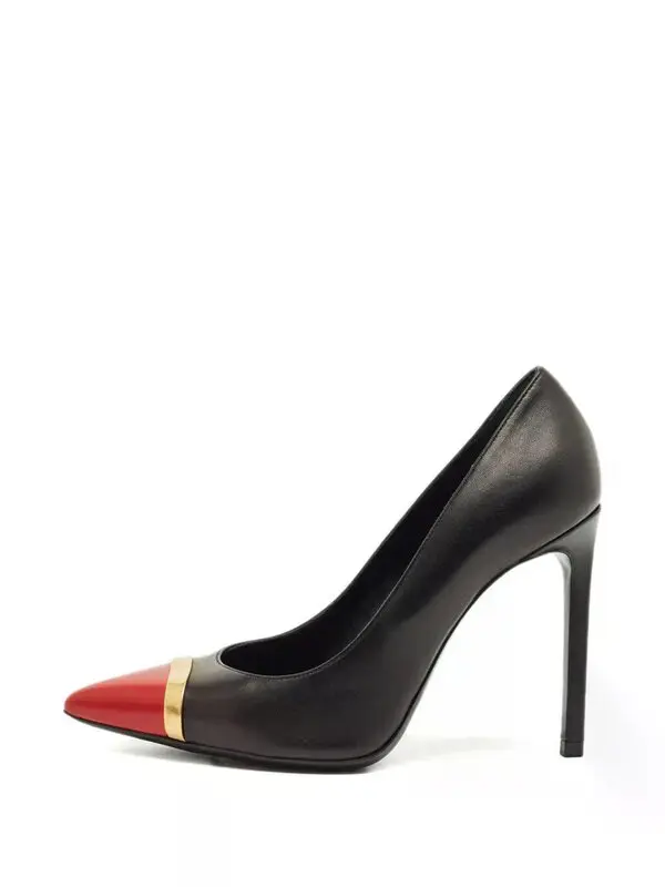 Saint Laurent Janis Leather Pumps