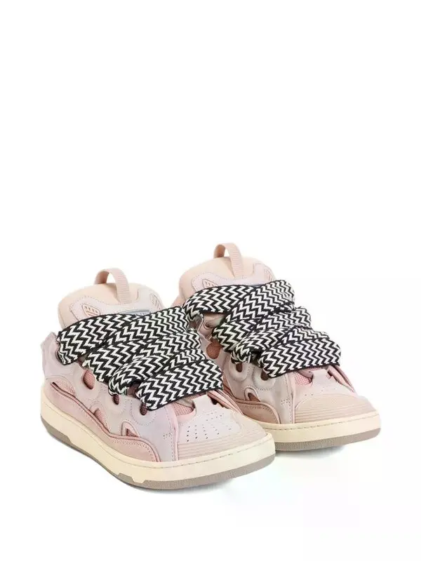 LANVIN Zigzag-laces Sneakers - Pink