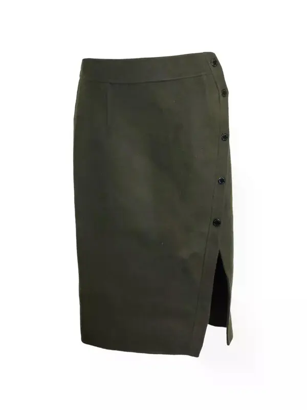 Sandro Side-button Pencil Midi Skirt