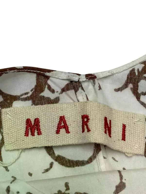 Marni Graphic-pattern Blouse
