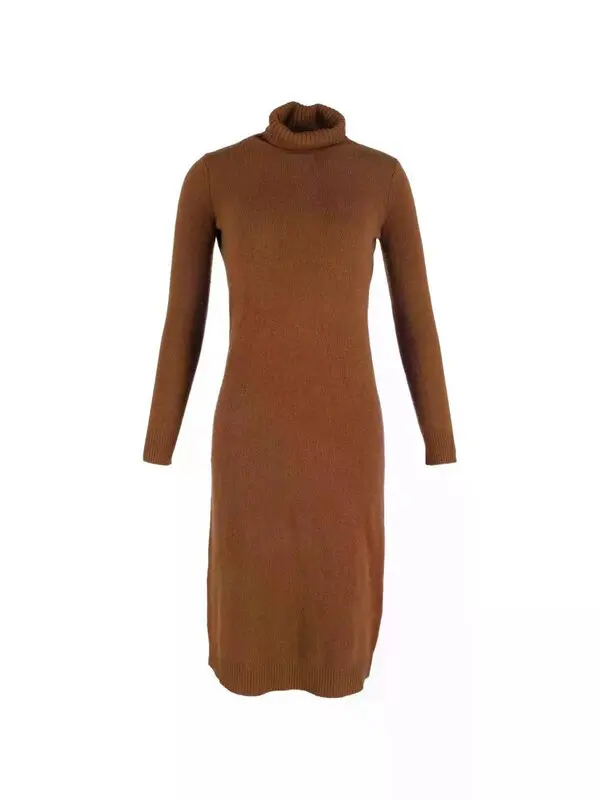 Max Mara Knitted Turtleneck Dress