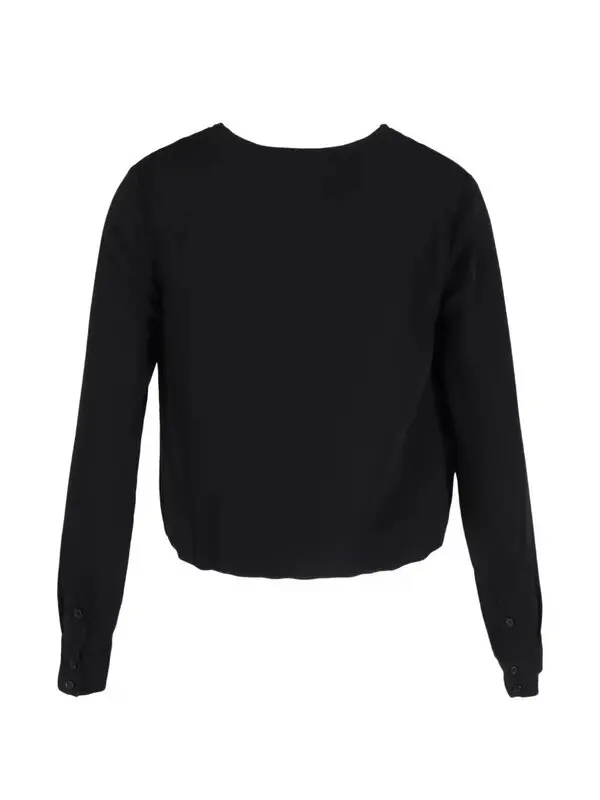 Diane Von Furstenberg Vintage Surpliced Blouse