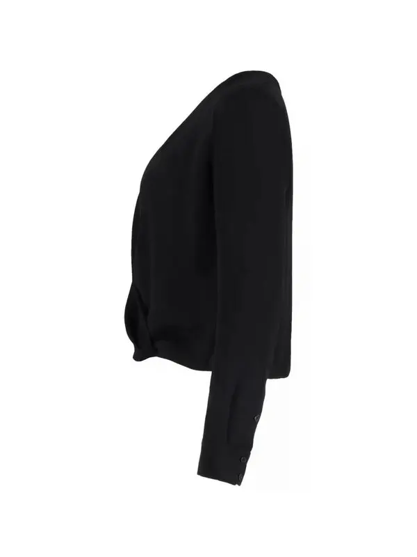 Diane Von Furstenberg Vintage Surpliced Blouse
