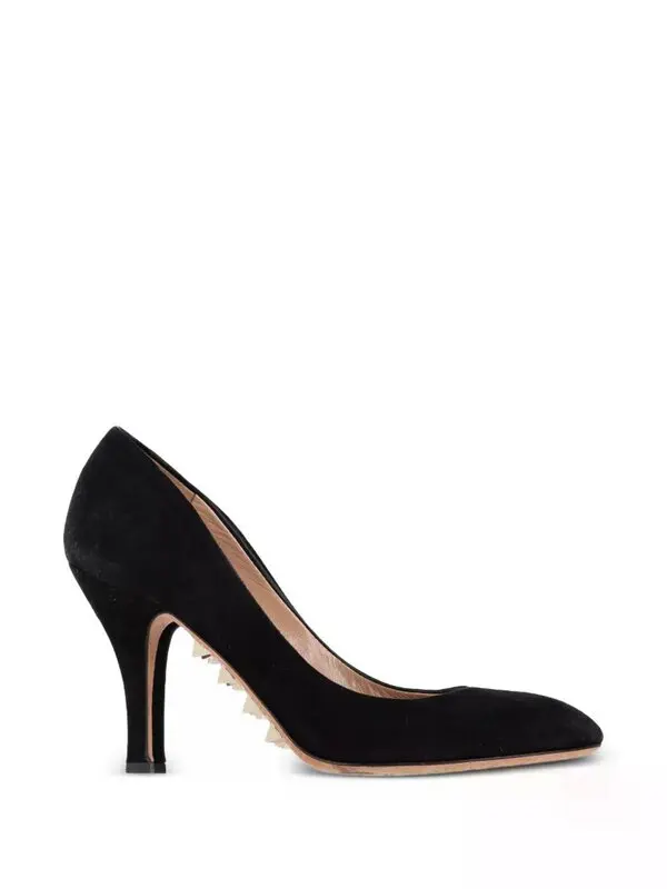 Valentino Garavani Studded Suede Stiletto Pumps