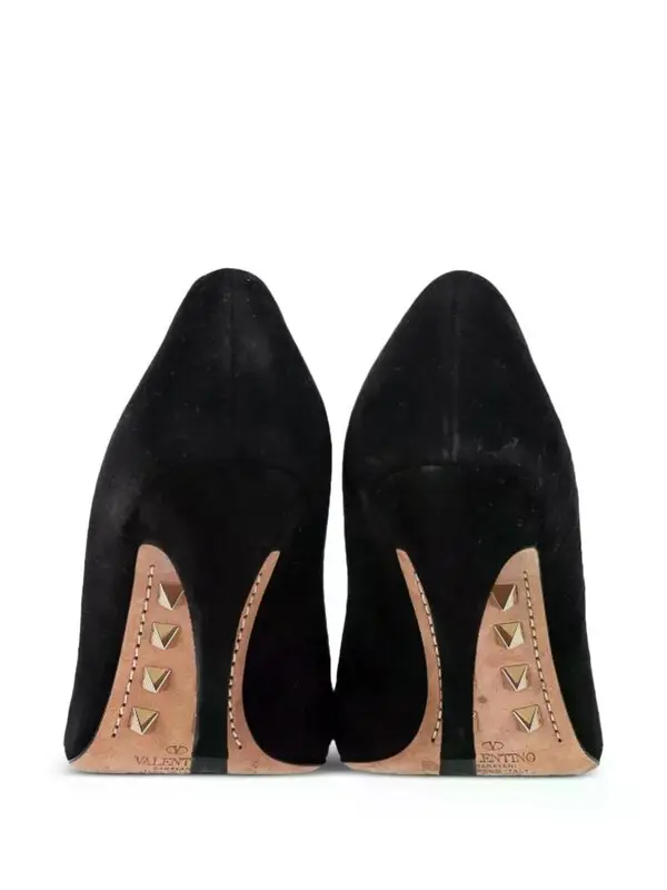 Valentino Garavani Studded Suede Stiletto Pumps