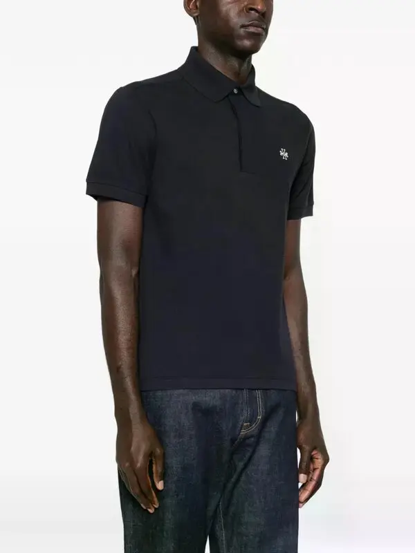 Jacob Cohen Embroidered Polo Shirt - Blue