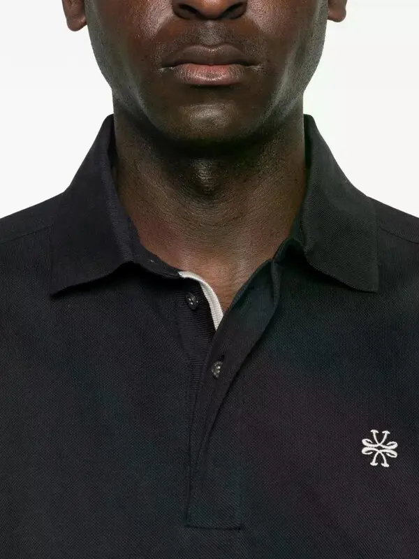 Jacob Cohen Embroidered Polo Shirt - Blue