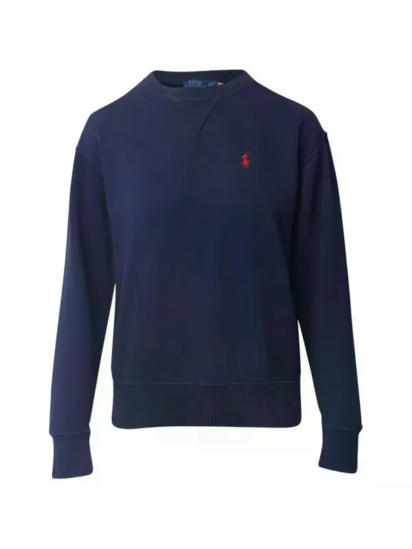 Ralph Lauren Logo-embroidered Sweatshirt - Blue