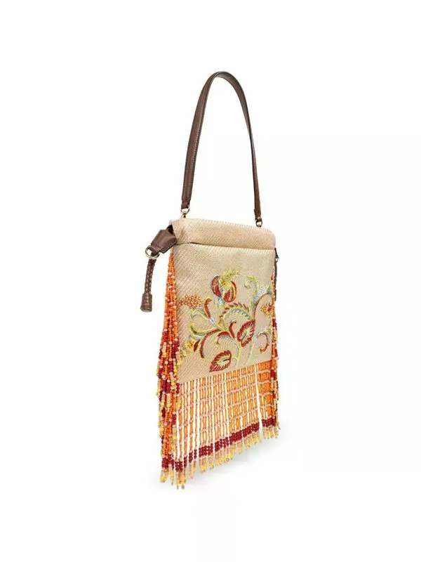 Etro Kalispera Embroidered Tote Bag - Neutrals