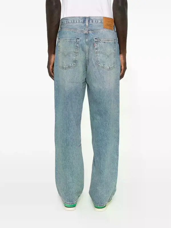 LEVI'S 578 Baggy Ripped-knee Jeans