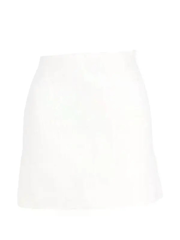 Theory High-waisted Mini Skirt - White