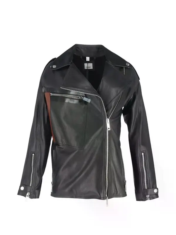 Burberry Leather Biker Jacket