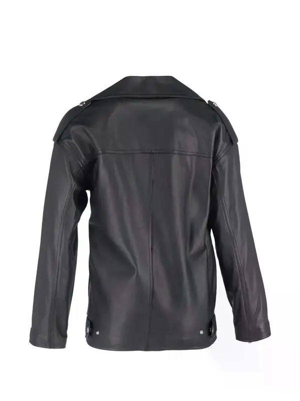 Burberry Leather Biker Jacket