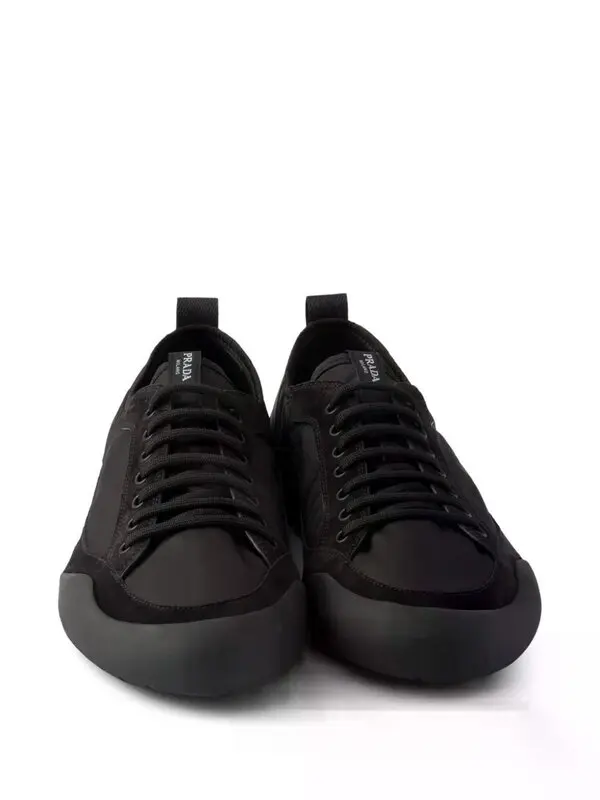 Prada Speedrock Laced Sneakers - Black