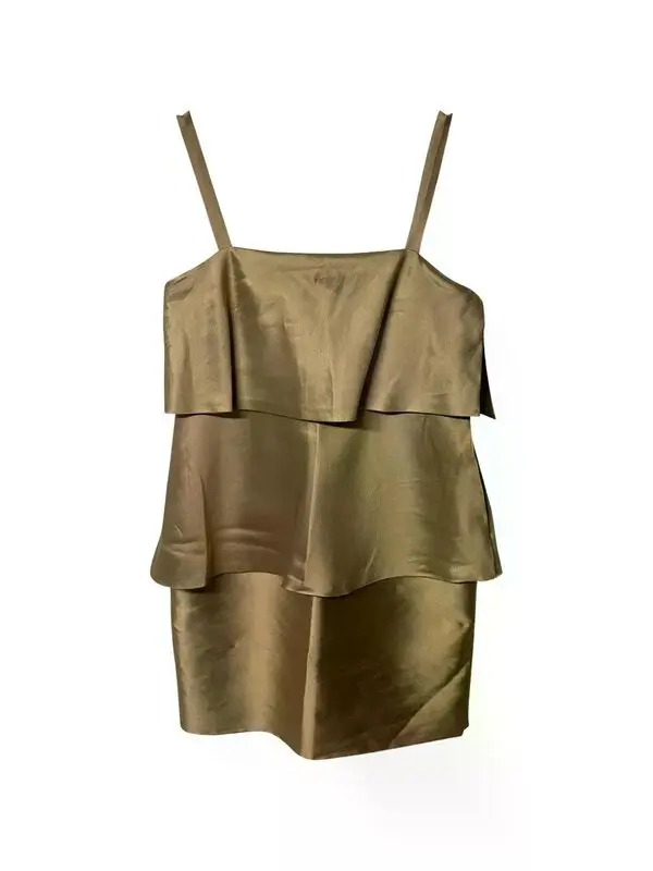 Moschino Layered Silk Dress