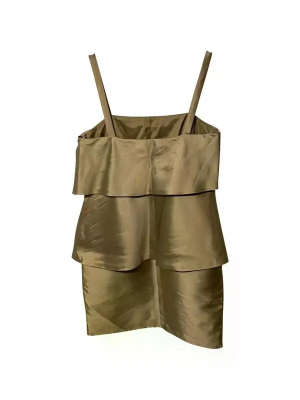 Moschino Layered Silk Dress