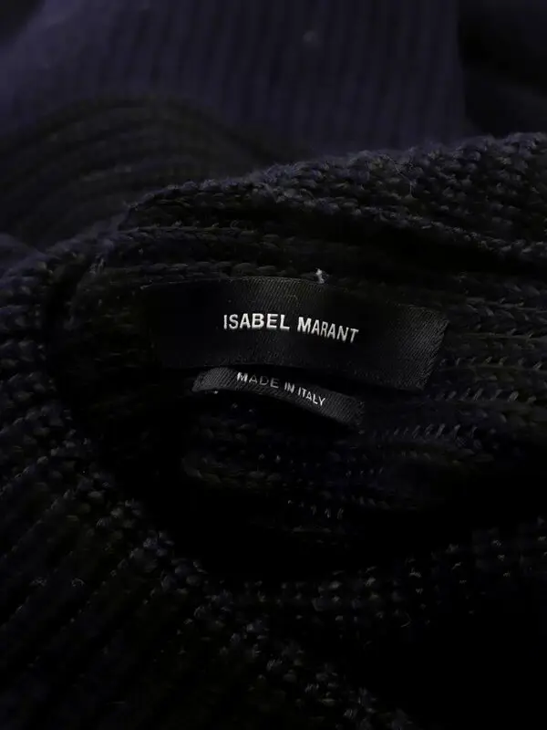 ISABEL MARANT VINTAGE Ribbed Knit Turtleneck Sweater