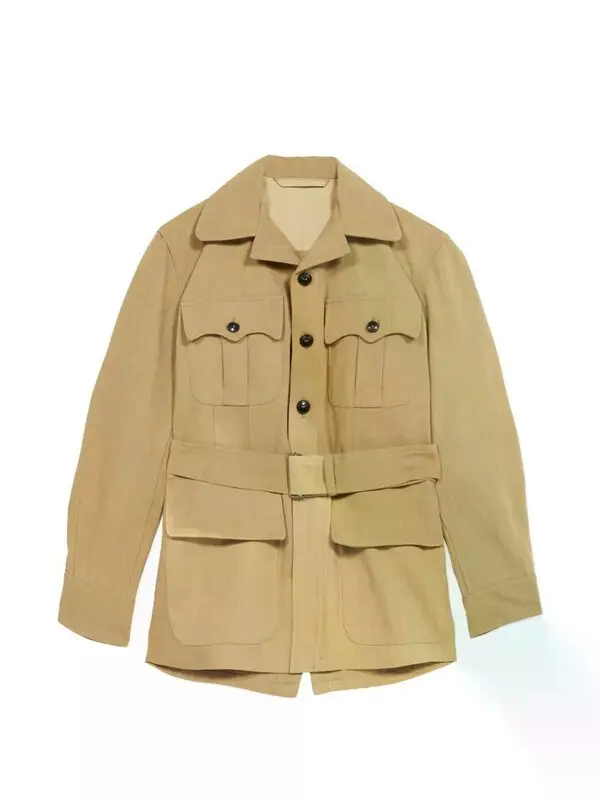 FORTELA Clint Belted Chest-pockets Jacket