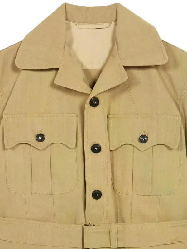 FORTELA Clint Belted Chest-pockets Jacket