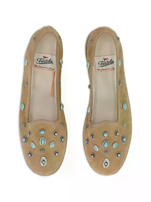 FORTELA Suede Slippers