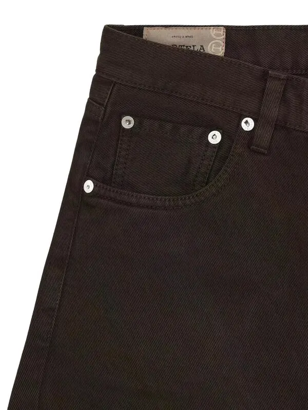 FORTELA Five-pocket Trousers - Brown