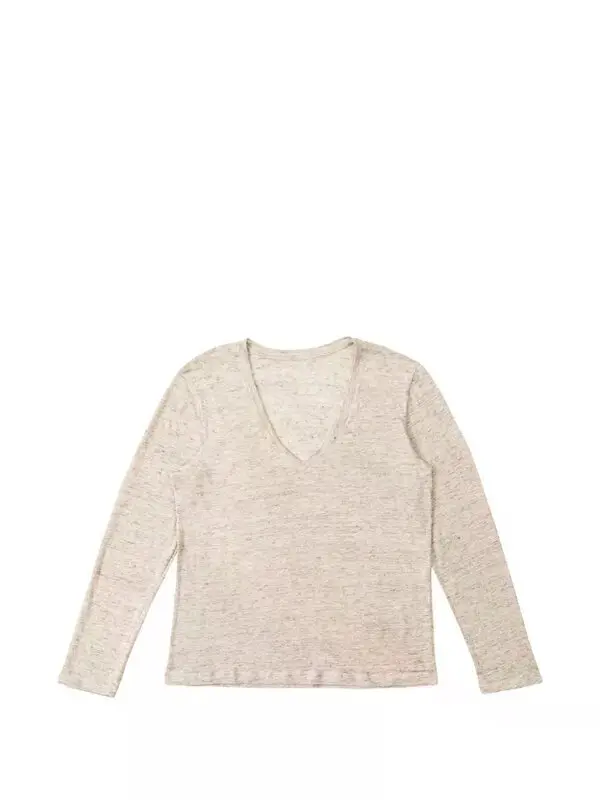 FORTELA Long-sleeve V-neck T-shirt