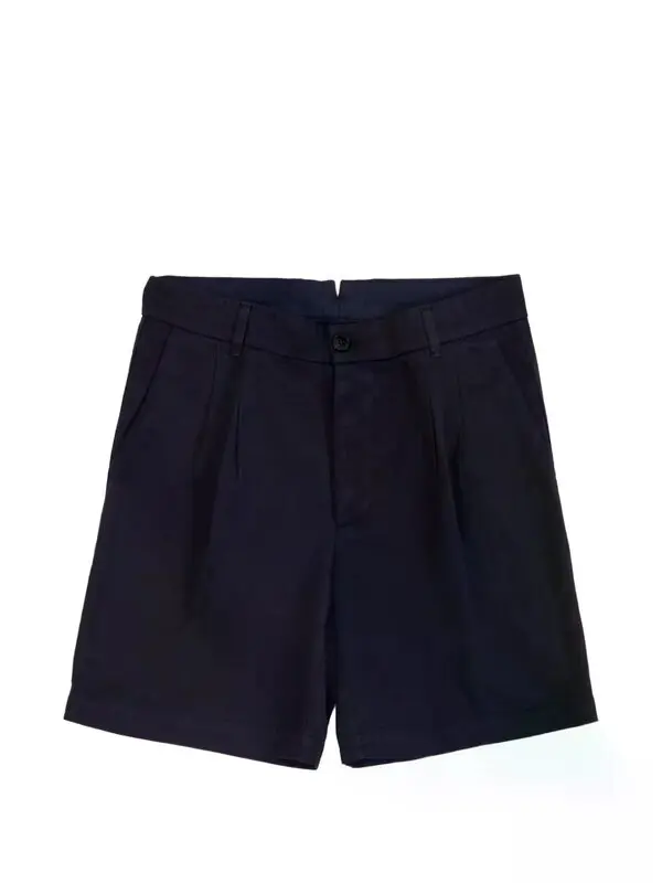 FORTELA Pleated Bermuda Shorts