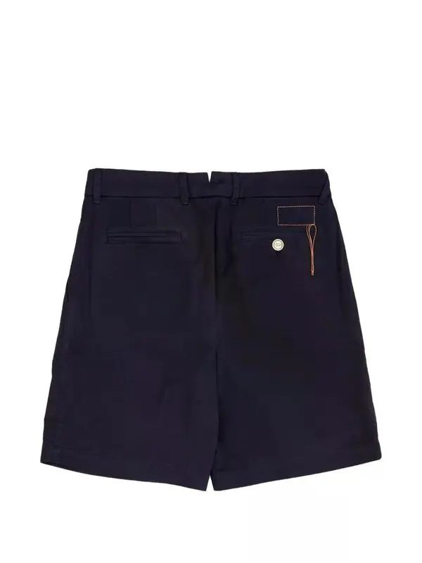 FORTELA Pleated Bermuda Shorts