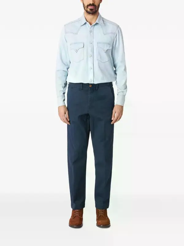 FORTELA Herringbone Pocket Trousers