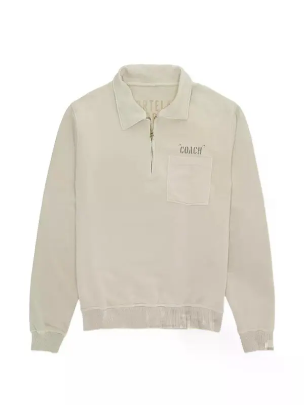 FORTELA Yalepcoach Zip Pocket Sweatshirt