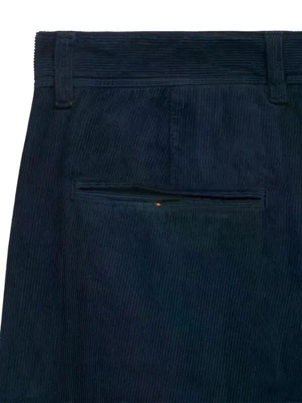 FORTELA Corduroy Welt Trousers - Blue