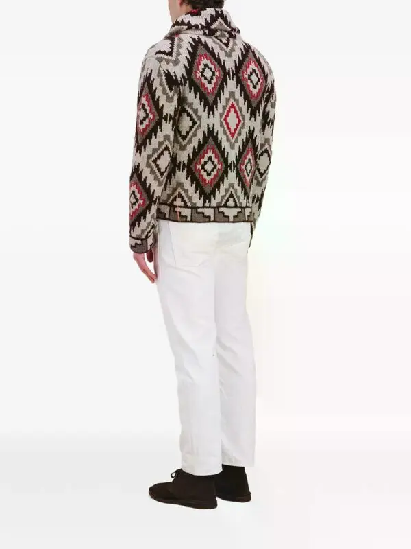 FORTELA Walter Patterned Cardigan