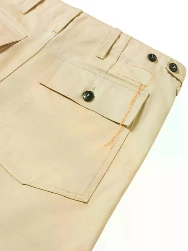 FORTELA Patch-pocket Trousers - Neutrals