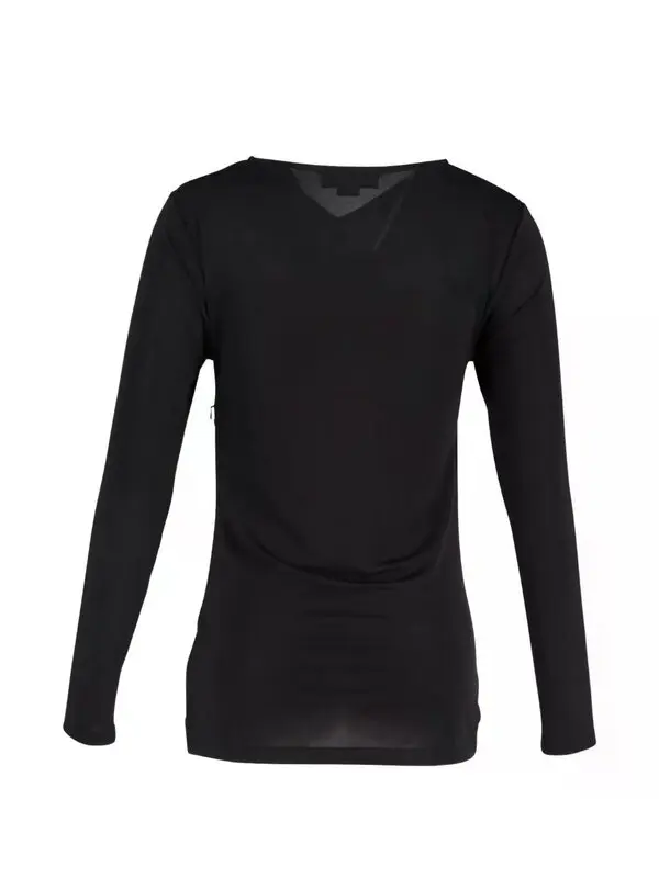 Victoria Beckham Cutout Ruched Top