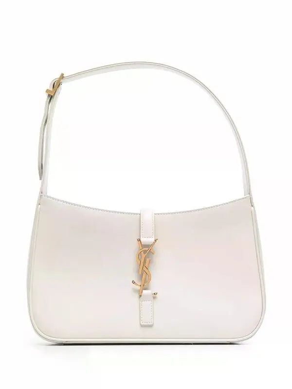 Saint Laurent Le 5 A 7 Shoulder Bag - Neutrals