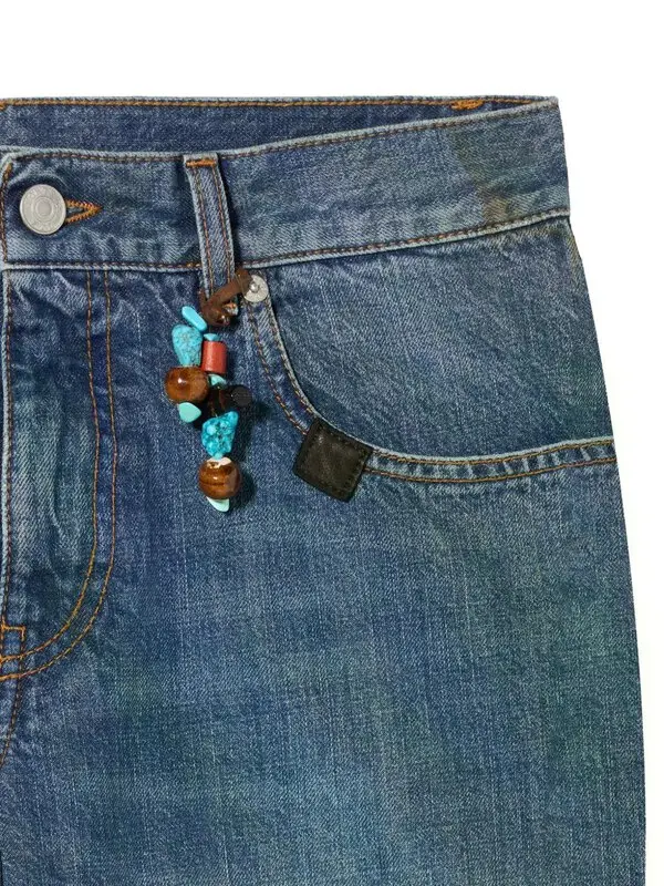 FORTELA Jill Patchwork Five-pocket Jeans