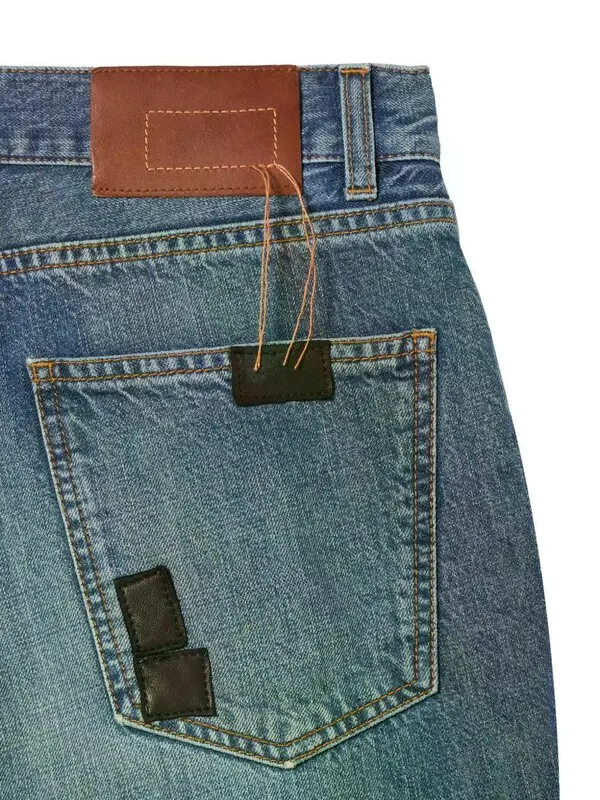 FORTELA Jill Patchwork Five-pocket Jeans