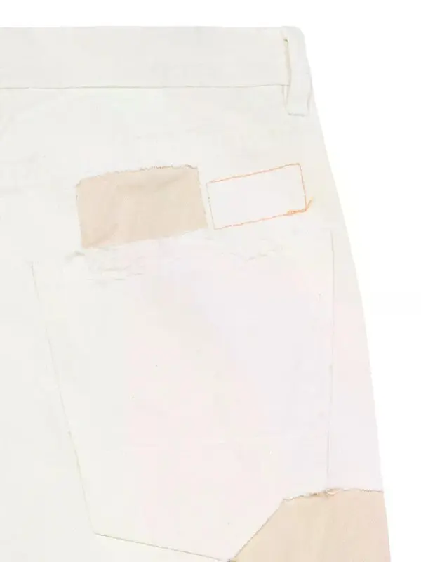 FORTELA 965 John Patchwork Frayed Jeans