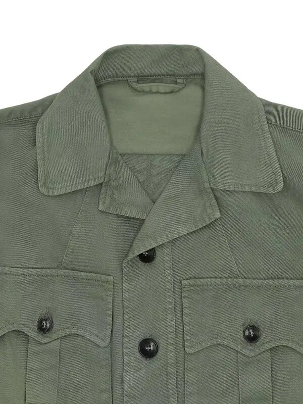 FORTELA Buttoned Belted Jacket