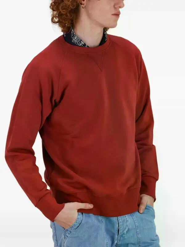 FORTELA Harvard Raglan-sleeved Sweatshirt - Red