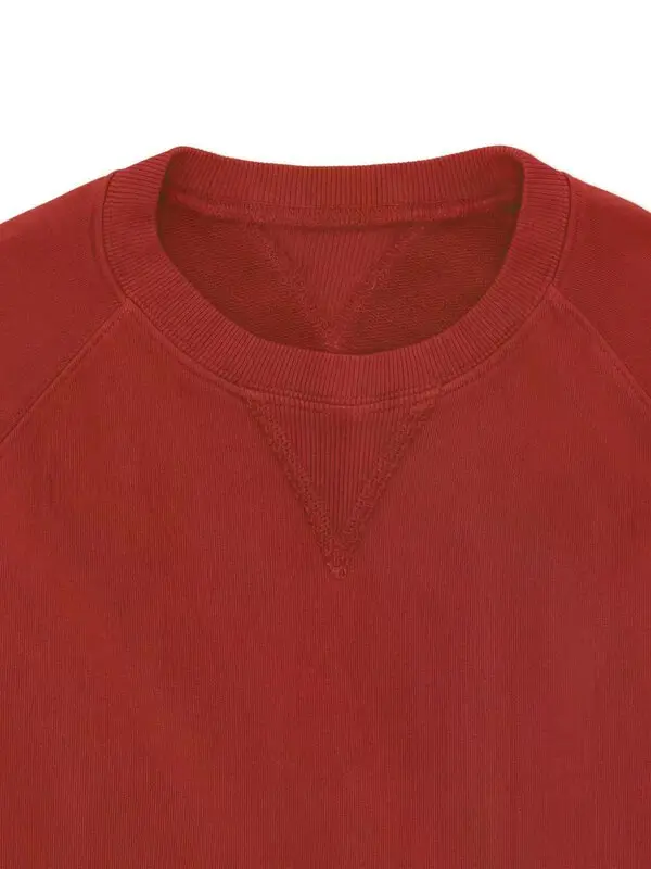 FORTELA Harvard Raglan-sleeved Sweatshirt - Red