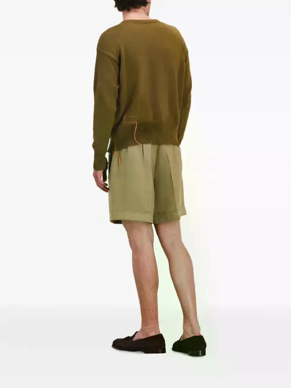FORTELA Boat-neck Knit Sweater