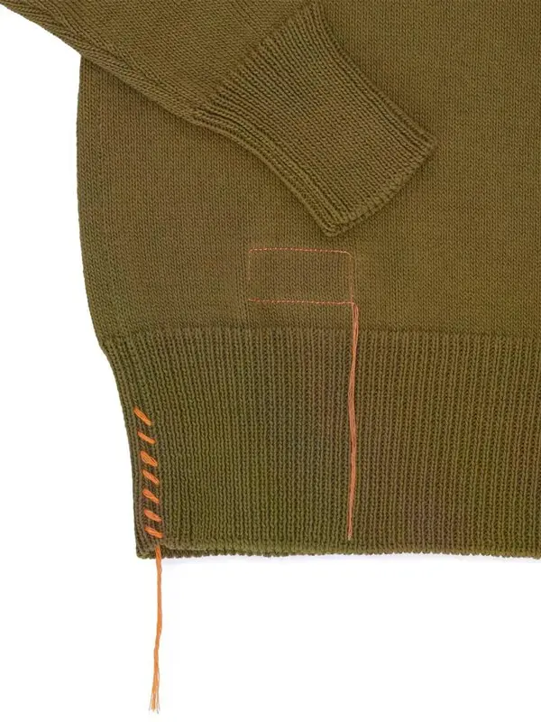 FORTELA Boat-neck Knit Sweater