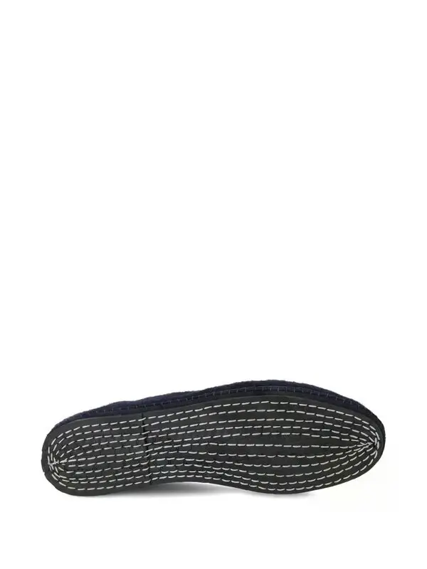 FORTELA Brushed Finish Friulane Slippers - Blue
