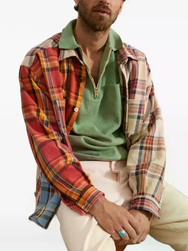 FORTELA Rosebowl Patchwork Shirt